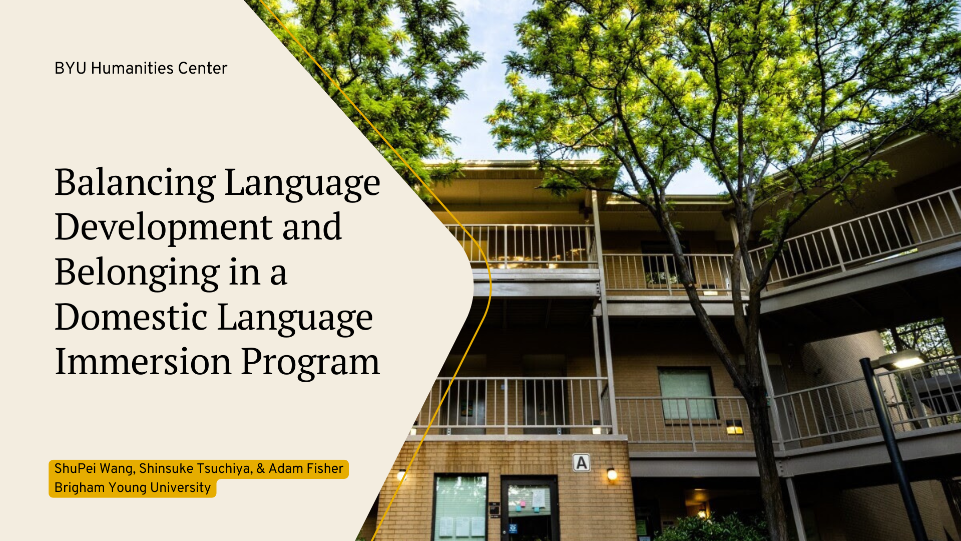 Colloquium: Language Immersion Student Residence Group – Humanities Center