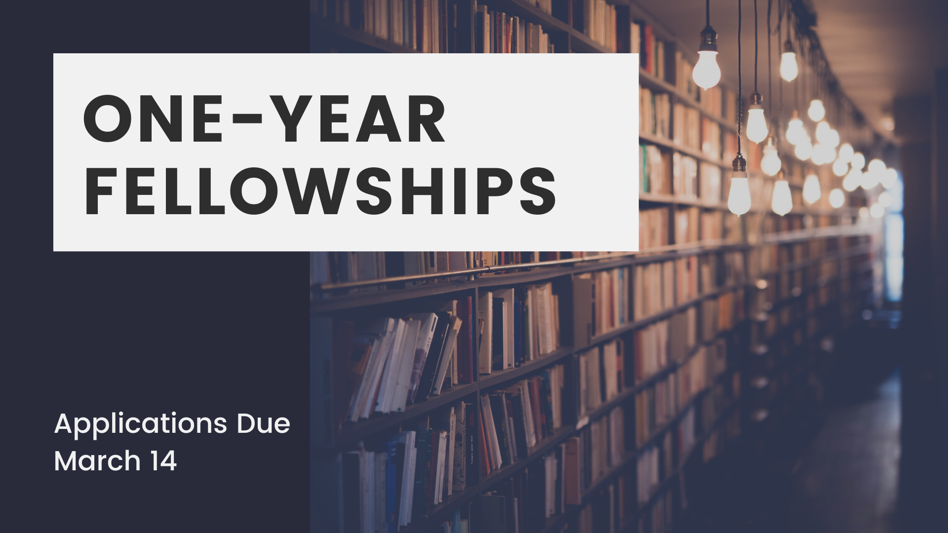 One Year Fellowships 2025-26 – Humanities Center